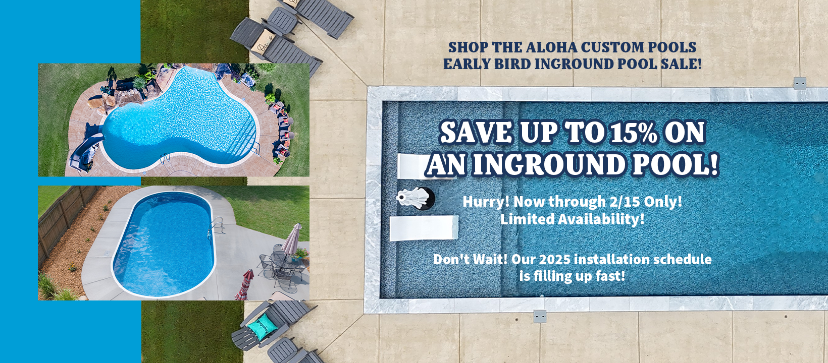 Promotions - Aloha Custom Pools