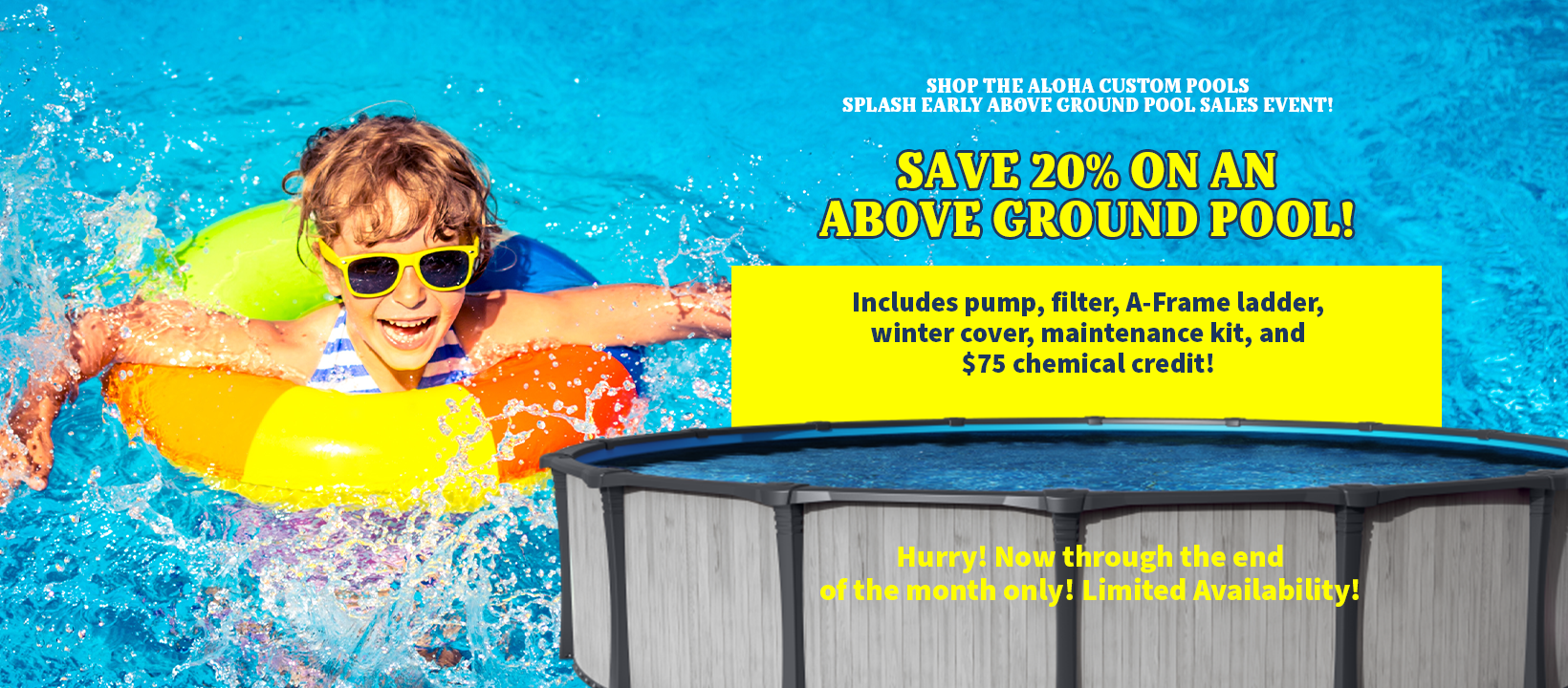 Promotions - Aloha Custom Pools